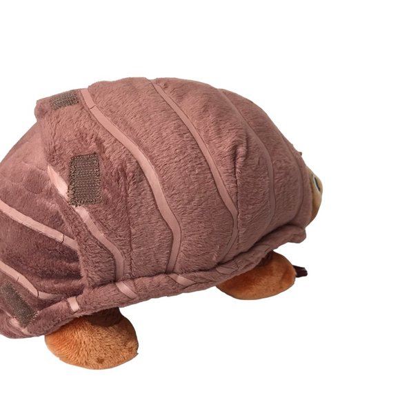 Disney | Toys | Disney Plush Brown Armadillo Velcro Roll Up Raya And ...